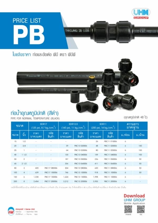 ท่อและอุปกรณ์ PB Archives - Home Tool Center ศูนย์จำหน่ายวัสดุก่อสร้าง ...